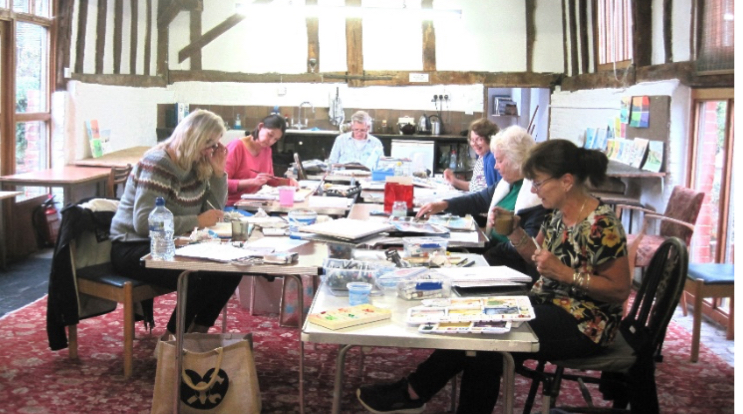 Dedham Hall – Anne Barnham, Artist